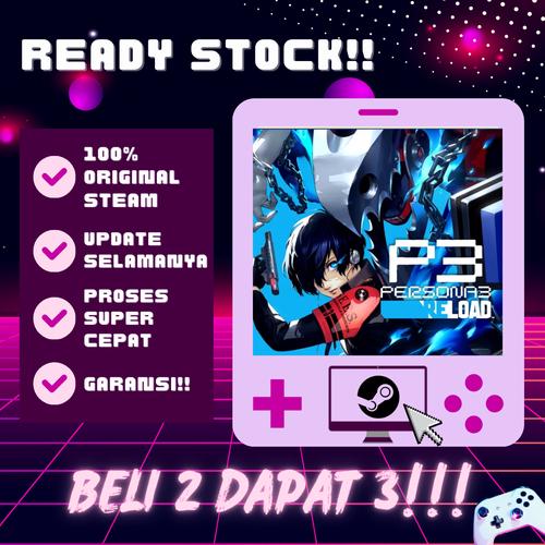 Jual Persona 3 Reload Premium Edition Steam Original - JUAL GAME ONLINE ...