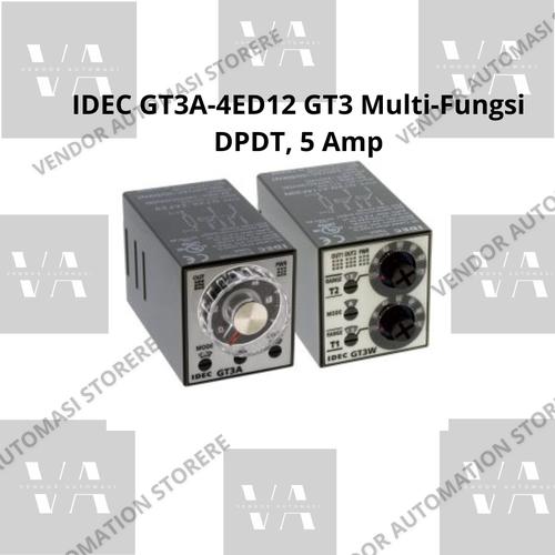 Jual IDEC GT3A-4ED12 GT3 MULTI- FUNGSI DPDT, 5 Amp TIMER G3A - Kab ...