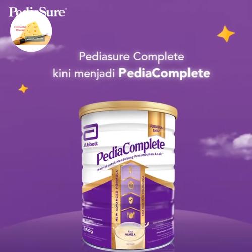 Jual pedia complete 850gr Pediacomplete 850 gr kemasan kaleng BESAR susu formula pediasure susu ...