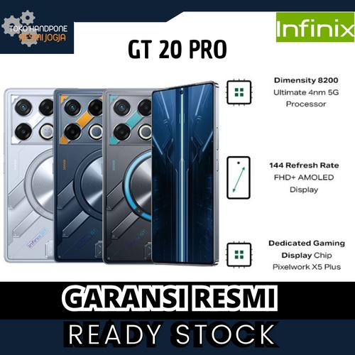 Jual Infinix GT 20 Pro 5G 8/256GB Up to 24GB RAM Dimensity 8200 ...