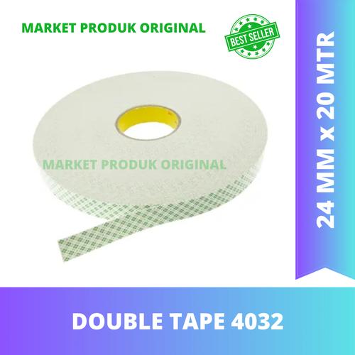 Jual 3m double tape 4032 mounting / double tape kaca kayu dan dinding ...