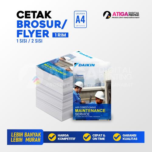 Jual Cetak Brosur Leaflet Ukuran A4 150 Gsm | Cetak Pamflet Flyer ...