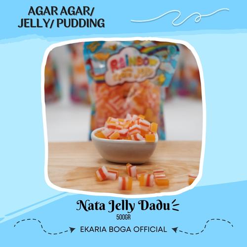 Jual JELLY | AGAR AGAR | PUDDING | RAINBOW NATA JELLY | MOTIF | NATA ...
