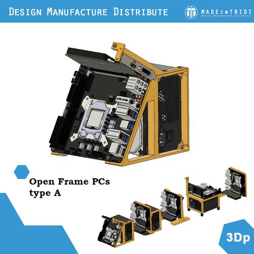 Jual Motherboard Mini ITX open frame PC case open air motherboard ...