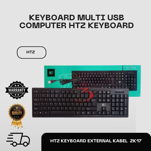 Jual Keyboard multi usb computer HTZ Keyboard External Kabel Model ...
