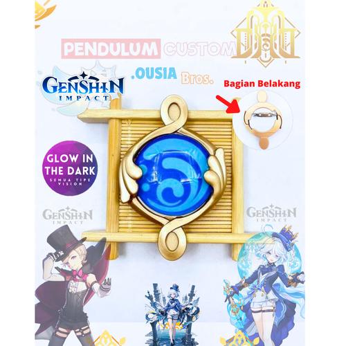 Promo PIN BROS Vision Genshin Impact FONTAINE OUSIA LARGE METAL PREMIUM ...