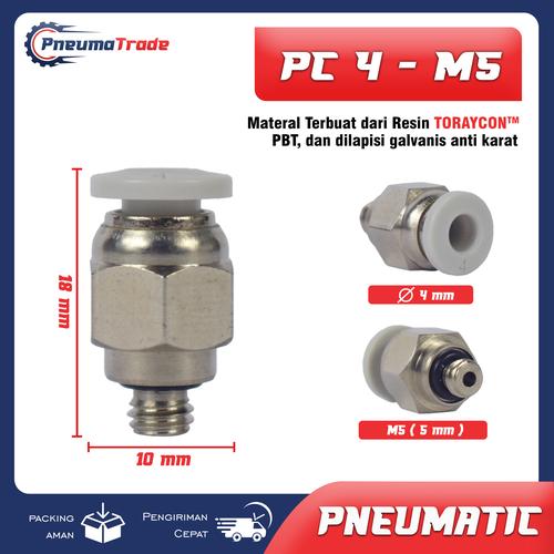 Promo PC Pneumatic Fitting Slip Lock Quikc Air Water Connector Male ...