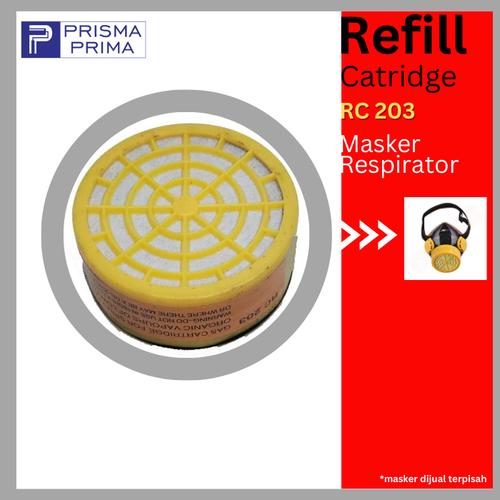 Jual Isi Ulang Filter Refill Cartridge Chemical Masker Respirator ...