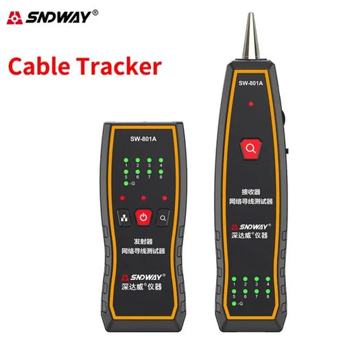 Jual SNDWAY SW-801A Tester LAN Kabel Network Cable Tracker RJ45 Tester ...