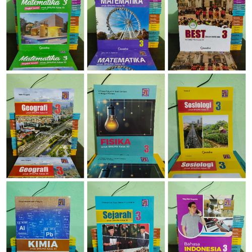 Jual Buku Paket SMA Kelas XII Kurikulum Merdeka Penerbit Quadra - MTK ...