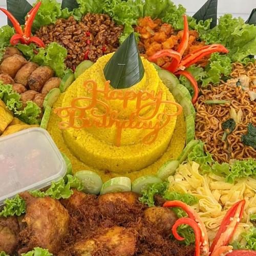 Jual nasi tumpeng kuning segala acara - Jakarta Timur - goldstorage | Tokopedia