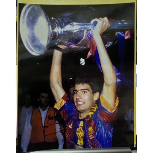 Jual Foto Bertanda Tangan Pep Guardiola PEP001 Dengan Sertifikat ...