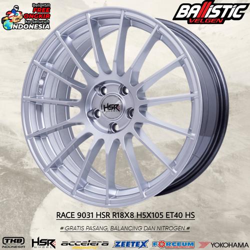 Jual Velg Mobil Jari Jari Ring 18 HSR RACE Lebar 8 Velg Chevrolet Cruze - Kota Tegal - Ballistic ...
