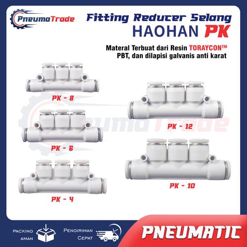 Promo PK FITTING PNEUMATIC 5 LUBANG SELANG PK push in - PK-4 - Kota ...