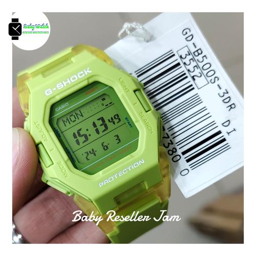 Jual Jam Tangan Pria Casio G-Shock GD-B500S-3DR Gshock GDB500S-3 Original Garansi Resmi 2 Tahun ...