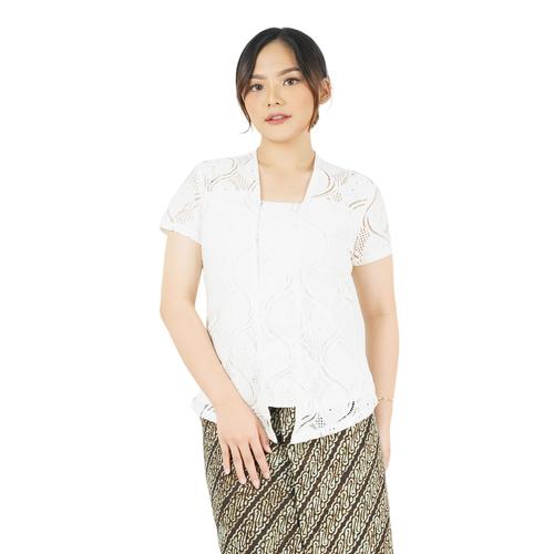 Promo Kebaya Wanita - Bhatara Batik Kebaya Lace - Kutubaru - Red 2717 ...
