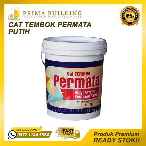 Jual Cat Tembok Permata 20 kg warna putih / 20kg - Kota Tangerang ...