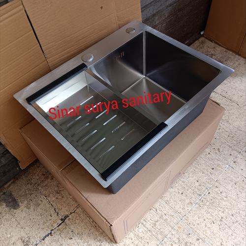 Jual Promo Kitchen sink stainless 5040 / Bak cuci piring stainless 50 x ...