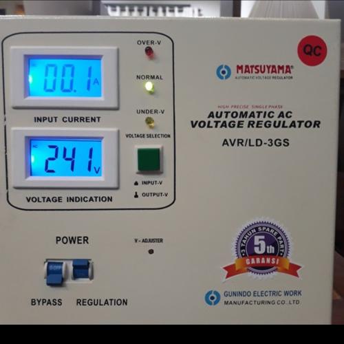 Jual stabilizer MATSUYAMA 3kva 3000V. LD-3GS / AVR / STAVOL - Jakarta Pusat - GLOBAL MITRA ...