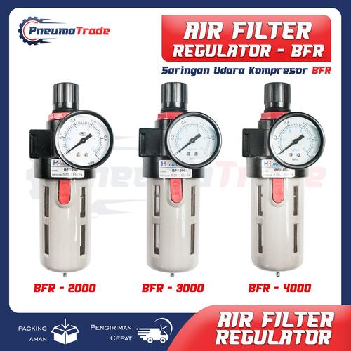 Jual BFR 2000-4000 Filter Regulator Udara 1/2" BFR (PILIH VARIAN ...