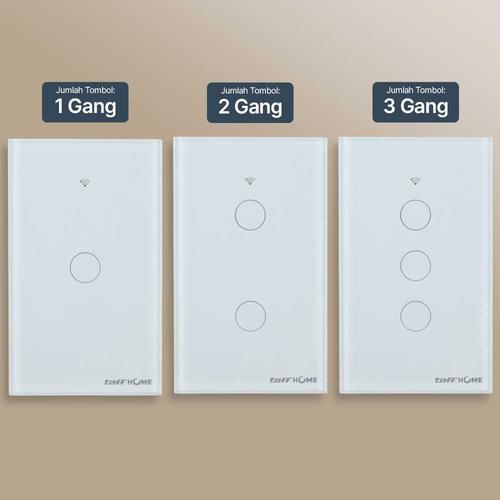 Jual Saklar Lampu pintar touchscreen LED Light Panel saklar sentuh ...