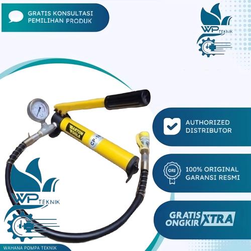Jual Hydraulic Pump 400ml Pressure Gauge CP-180 Pompa Hidrolik 400cc Manual - Jakarta Barat ...