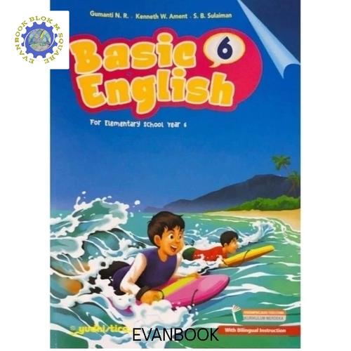 Jual BUKU BASIC ENGLISH KELAS 6 VI SD Mi kURIKULUM MERDEKA KUMER ...
