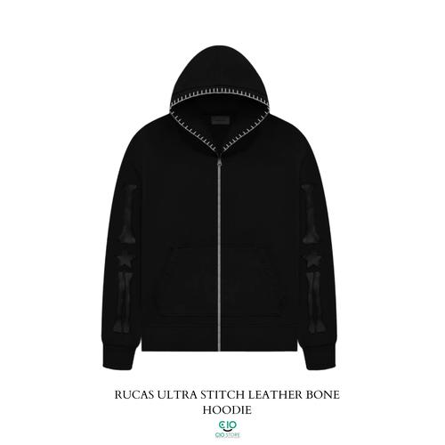 Jual Rucas Ultra Stitch Leather Bone Hoodie Original Invoice - Ultra ...