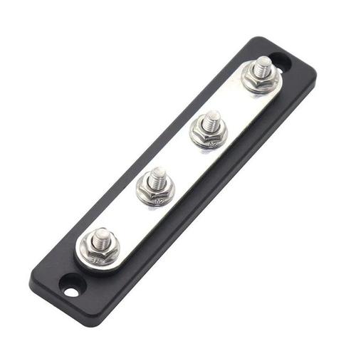 Jual 4 Terminals 150A Heavy Duty Bus Bar Power Distribution Block Car ...