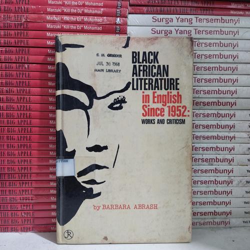 Jual Textbook - Barbara Abrash Black African Literature in English ...