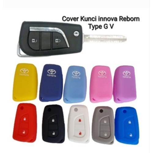 Jual Silikon Kunci Remote Innova Type G V Innova Reborn Cover Kunci ...