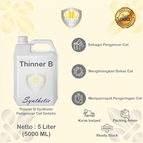 Jual Thinner B 5 Liter/ Thinner B 5 Liter/ Tiner B 5 Liter/ Tiner B 5 Liter/ Tener B 5 Liter ...