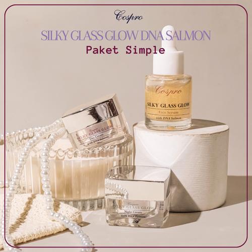 Jual Cospro Silky Glass Glow DNA SALMON Paket SIMPLE 3 Produk - Kota ...