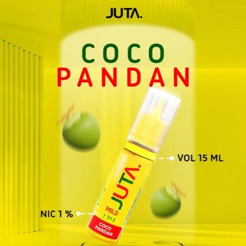 Jual Juta Mild Coco Pandan Salt Nic 4x15ML by RSR Brew - Liquid Juta ...