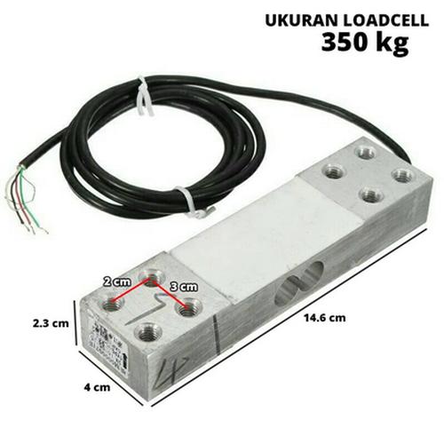 Jual Sensor Timbangan Digital Load Cell Loadcell 350Kg Alat Ukur ...
