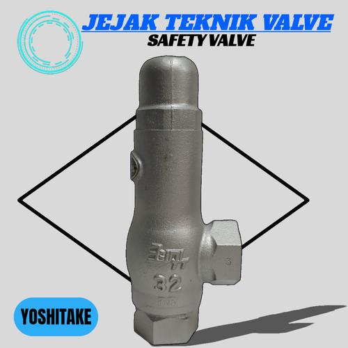 Jual SAFETY VALVE STEAM 1 1/2" INCH DN40 YOSHITAKE DRAT AL-1 JEPANG ...