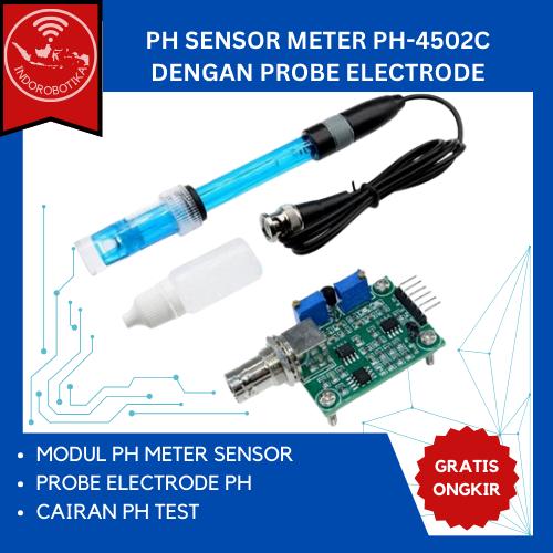 Jual PH SENSOR METER PH-4502C DENGAN PROBE ELECTRODE - Kota Tangerang ...