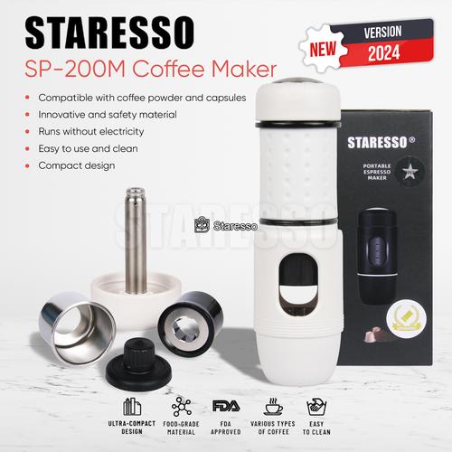 Jual Staresso SP-200M White Upgrade Version Mini Portable Espresso SP200M - SP200M WHITE - Kota ...