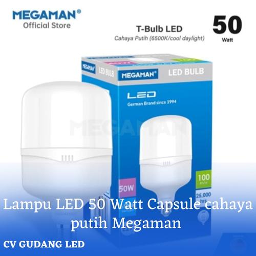 Jual Lampu LED 50 Watt Capsule Cahaya Putih Megaman - Kab. Sleman - CV ...