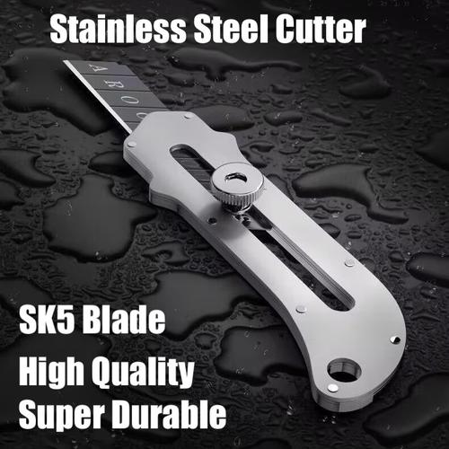 Jual Pisau Cutter Besar Stainless Steal Cuter Besi Chrome Anti Karat ...