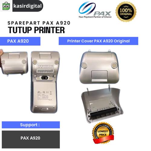 Jual Printer Cover PAX A920 Tutup Printer PAX A920 - Tanpa Roller ...