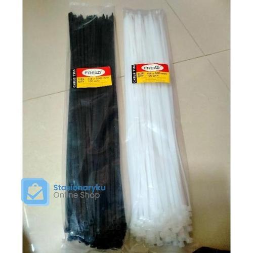 Jual kabel Ties 50cm tali tis 50cm 1pack isi 100pcs 4,8mm x 500mm Berkualitas - Hitam - Jakarta ...