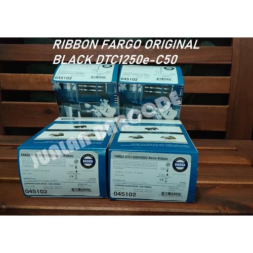Jual RIBBON BLACK FARGO DTC 1250E DAN DTC 1000 PN. 045102 - Jakarta ...