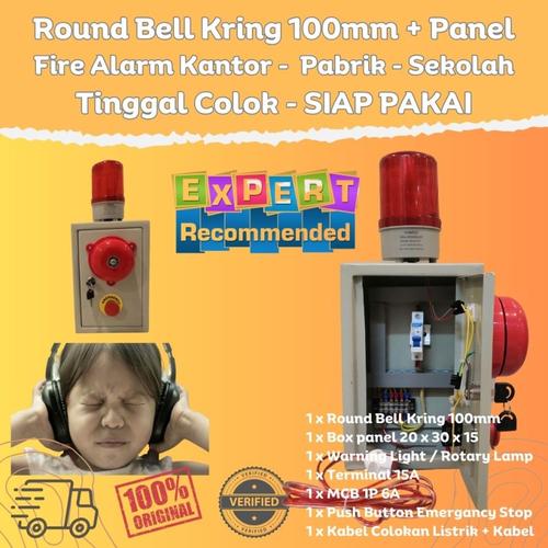 Jual Panel Alarm Kebakaran Terintegrasi Kantor Pabrik Sekolah Siap ...