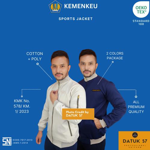 Jual International Quality : Jaket Bomber Seragam Kemenkeu Kementerian ...