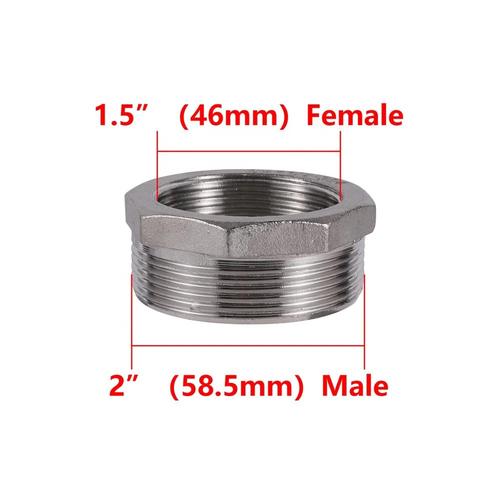 Jual konektor Reducer 2 inch Drat Dalam to 1.5 Inch Drat Luar Garden ...