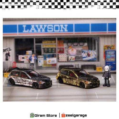 Jual Street Weapon Honda Civic EG6 Type R x KAWS Gold Chrome Limited ...