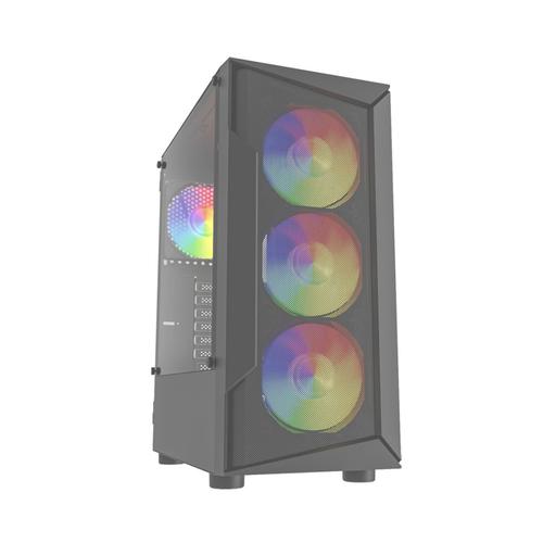 Jual Casing VENOM RX ROCKSTAR Include 3 Fan Black - Gaming Case - Kota ...