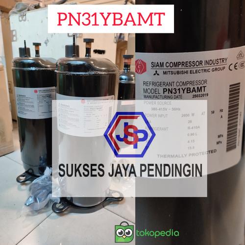 Jual Compressor Mitsubishi Siam PN31YBAMT R410a / PN31 - Jakarta Barat - Sukses Jaya Pendingin ...