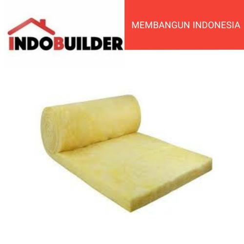 Jual GLASSWOOL DENSITY 24 KG/M3 UKURAN 25 MM X 120 CM X 30 METER PER ...